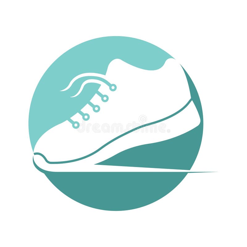 Shoes Logo Icon, Shoe Sneaker Logo Vector Template Stock Illustration ...