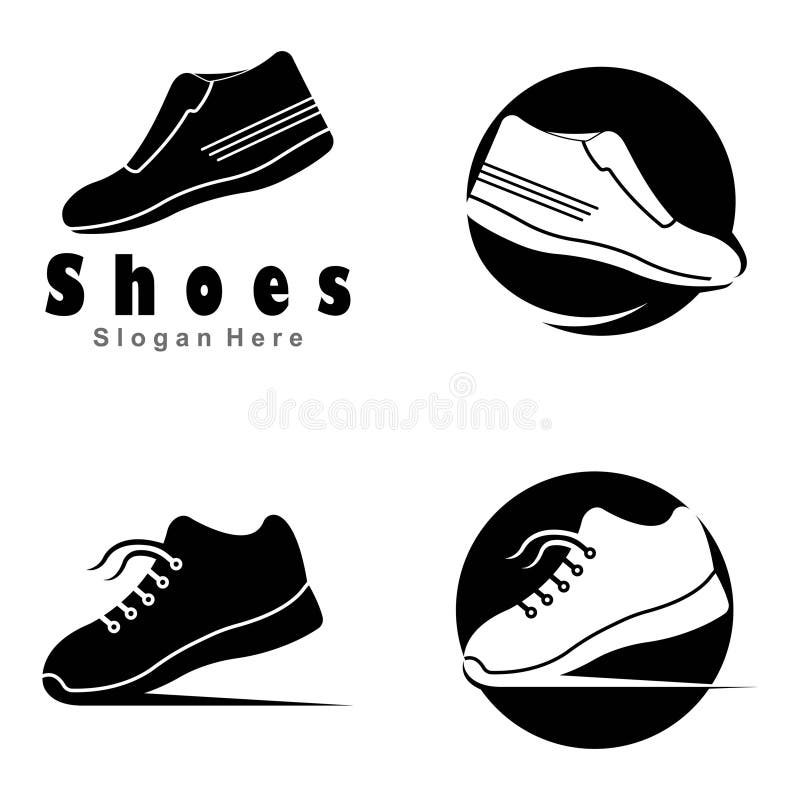 Shoes Logo Simple Logo Green Color Icon Modern Corporate, Abstract ...