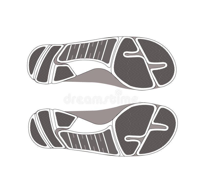 Shoes Outsole Pattern Sample5 Stock Vector - Illustration of shoes ...