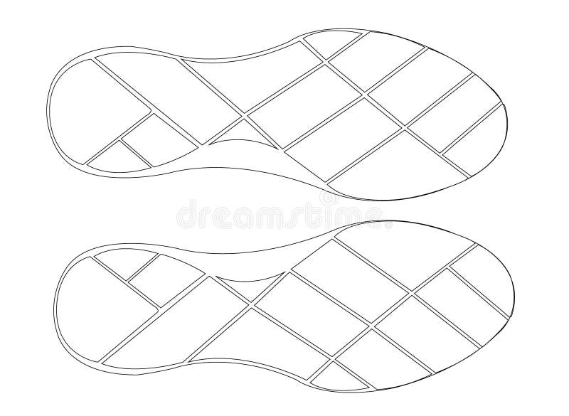 Bottom Of Shoe Outline