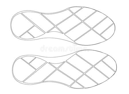 Shoes Outsole Pattern Sample5 Stock Vector - Illustration of shoes ...