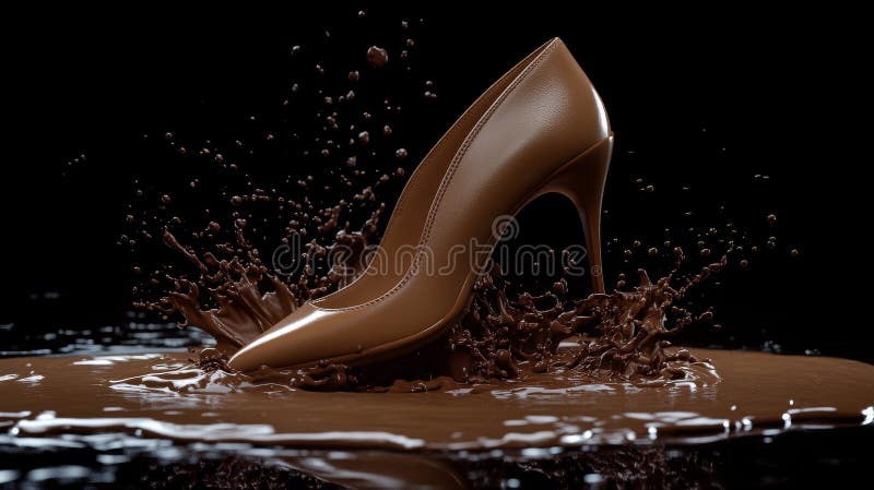 Shoes are the Source of a Creative and Edible Visual As Melted ...