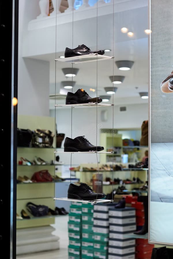 Shoes store window stock photo. Image of accessory, choice - 11030848