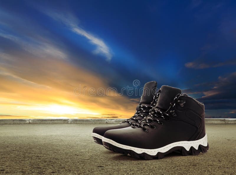 Closeup Of Sole Shoe At Sunset Stock Image - Image of exercise, energy ...