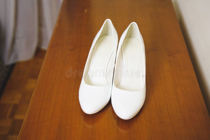 Shoes on Table stock photo. Image of heels, clothing - 69710256