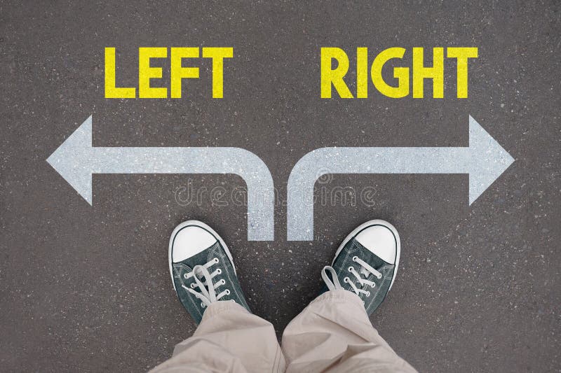 Shoes, Trainers - Right and Left Concept Stock Illustration ...