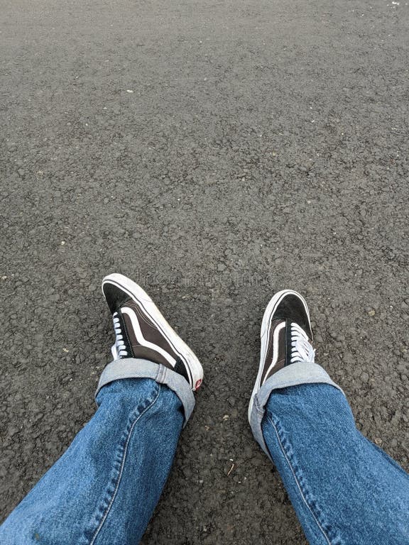 Shoes vans old in way day editorial stock photo. Image of vans - 376645568