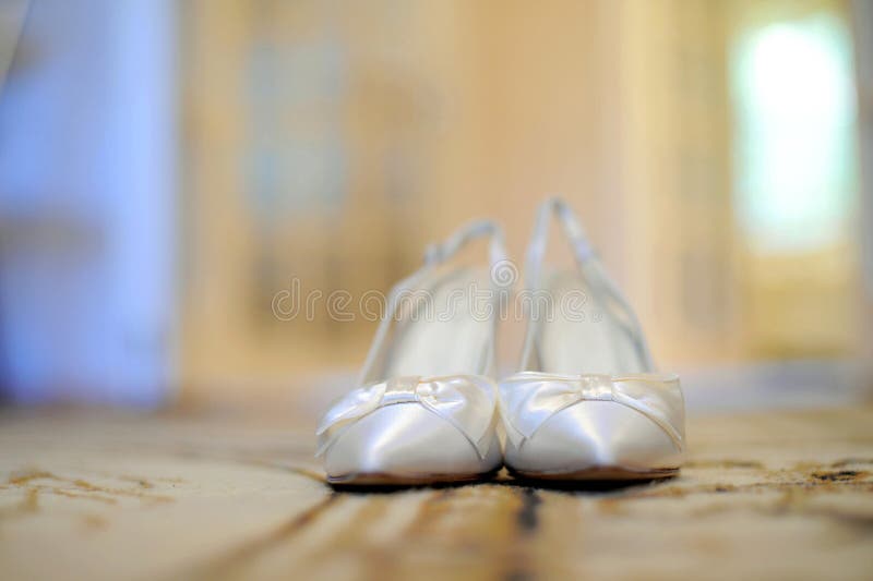 Shoes Waiting for Bride stock photo. Image of feet, heels - 30555278