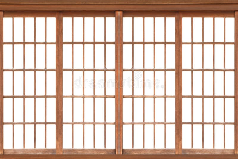 Shoji, Traditionele Japanse Deur, Venster Stock Foto - Image of licht ...