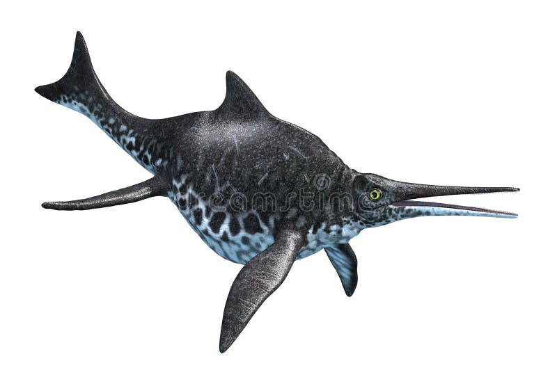 Shonisaurus stock illustration. Illustration of reptile - 43399990