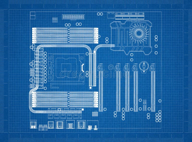 2+ Computer blueprint motherboard Free Stock Photos - StockFreeImages