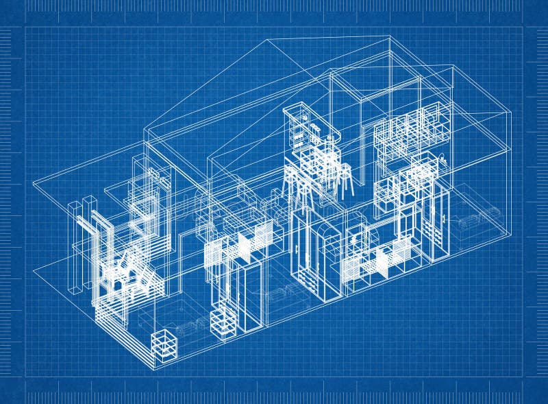 House Architect Design Blueprint Stock Illustration - Illustration of ... House Architect Design Blueprint Stock Illustration - Illustration of ...