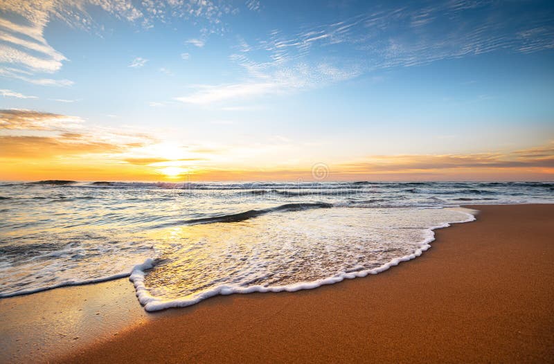 Shoot in the Morning with Amazing Sunrise Sky Stock Photo - Image of ...