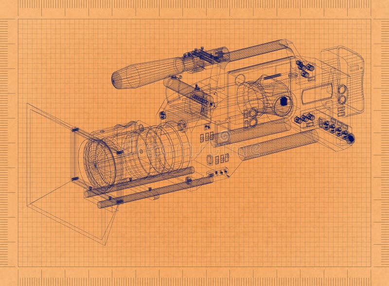 Blueprint Projector Stock Illustrations – 230 Blueprint Projector Stock ...