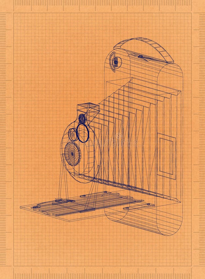 Camera Blueprint Stock Illustrations – 1,201 Camera Blueprint Stock ...