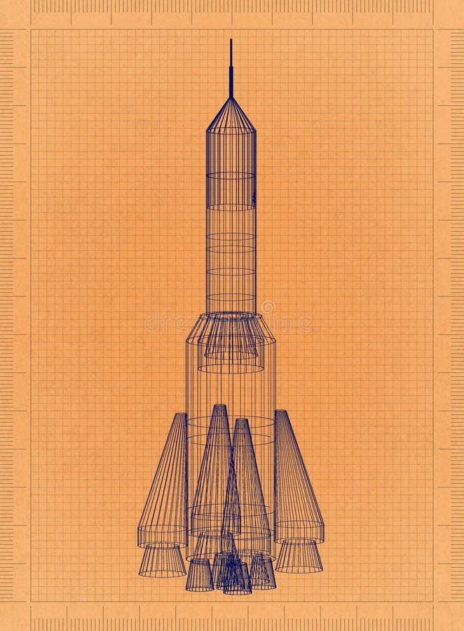 Rocket Blueprint Stock Illustrations – 1,976 Rocket Blueprint Stock ...