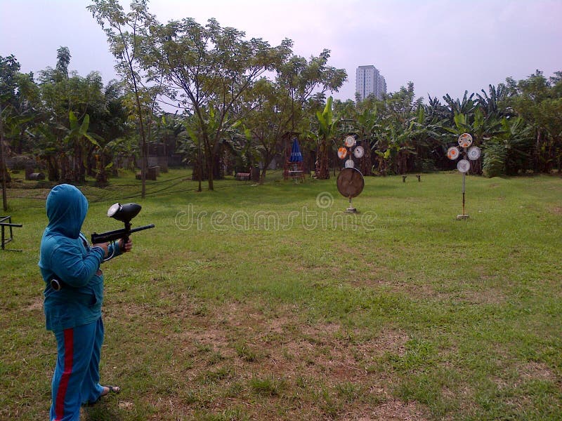 Shooting Practice stock image. Image of male, load, fired - 2157763