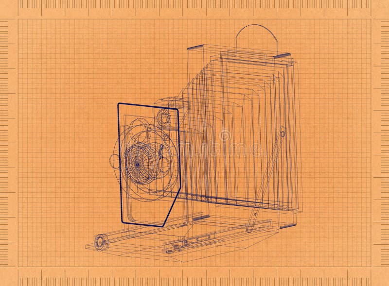 Camera Blueprint Stock Illustrations – 1,200 Camera Blueprint Stock ...