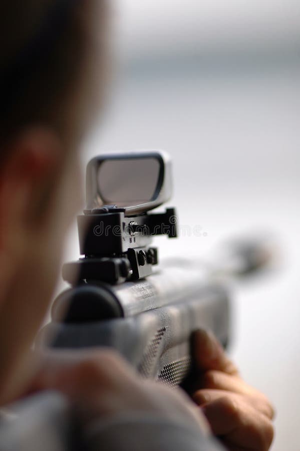 Shooting stock image. Image of point, concentrate, competing - 839971