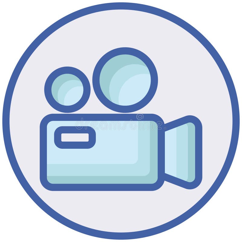 Shooting Camera Vector Icon Which is Suitable for Commercial Work and ...