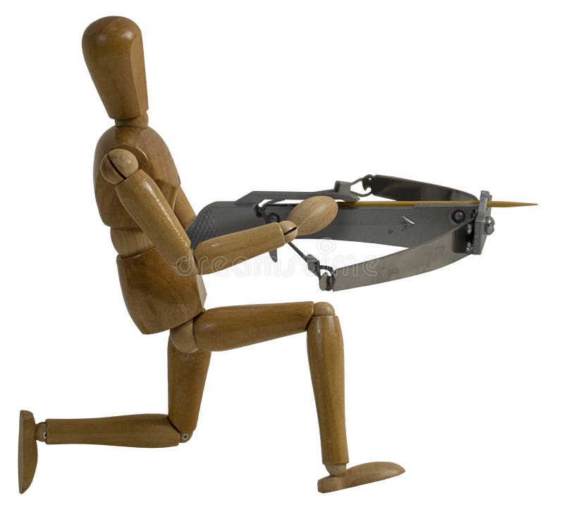 Shooting a Crossbow stock photo. Image of archery, target - 232781766