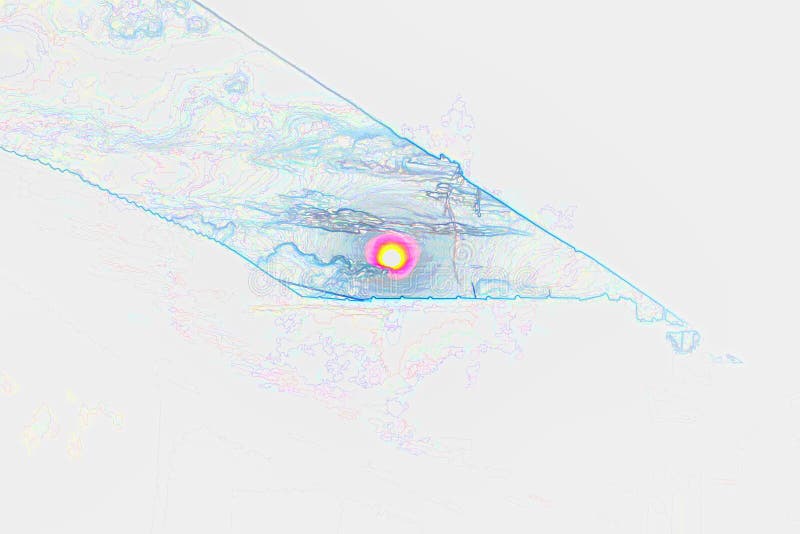 Sketch of a sun rising stock illustration. Illustration of screenshot ...