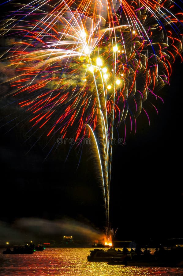 Shooting fireworks stock image. Image of clear, sparkler - 84389767