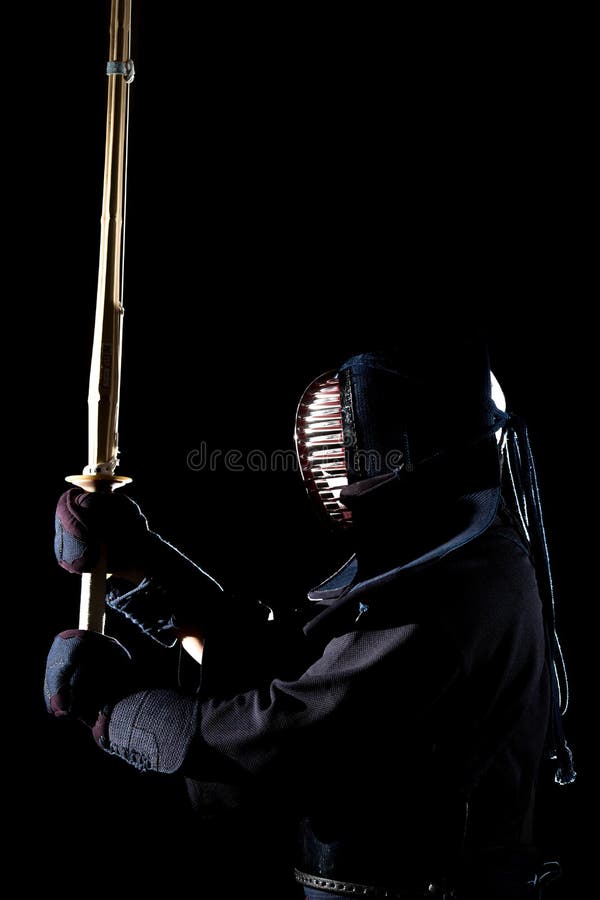 Kendo match stock image. Image of mask, young, sports - 2595873
