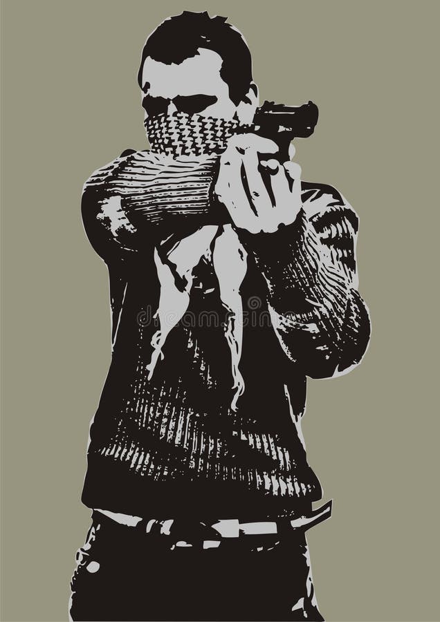 Killer Shooting Gun Stock Illustrations – 749 Killer Shooting Gun Stock ...