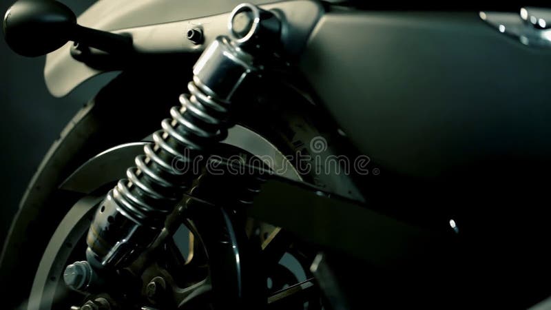 Shooting a Motorcycle in a Studio from Various Different Close Up ...