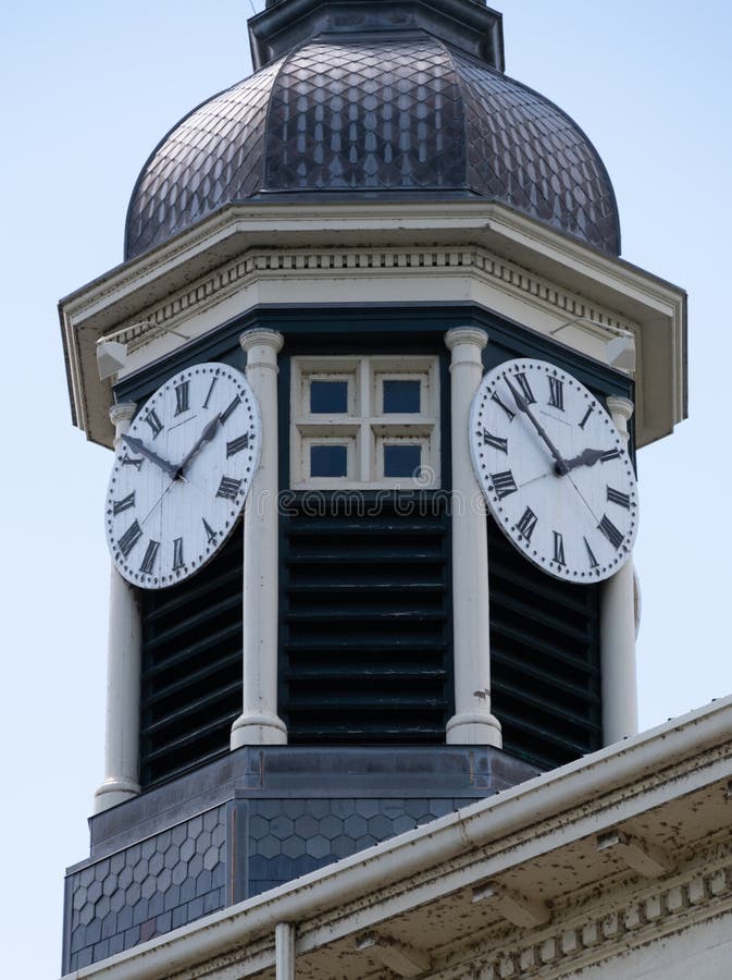 Shooting of an old clock. stock photo. Image of historic - 226628324