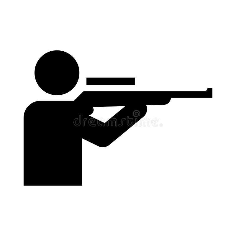 Shooting Range Diamond Caution Sign Rifle Range Symbol Stock Vector ... Shooting Range Diamond Caution Sign Rifle Range Symbol Stock Vector ...