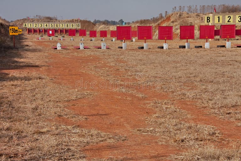 Shooting range outdoor stock image. Image of range, hobby - 15238199