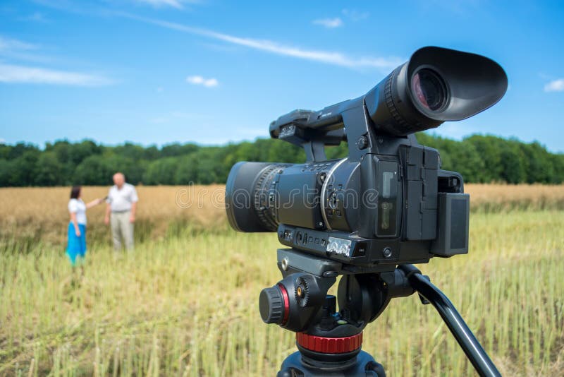 Shooting of a Reportage on Agrarian Subjects with the Help of Modern ...