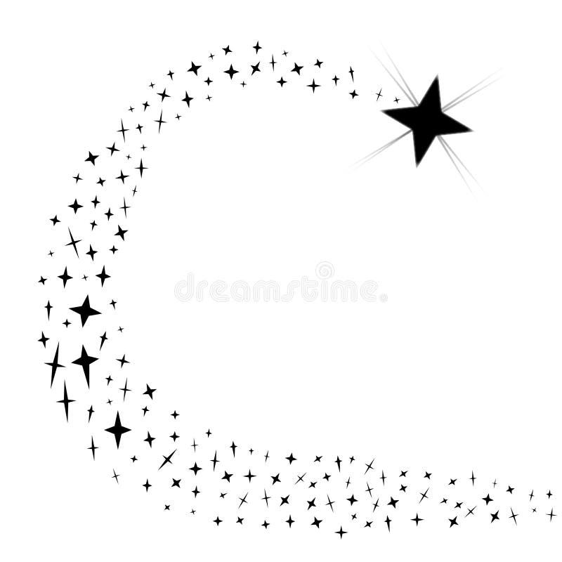 Star Clusters Border Clip Art