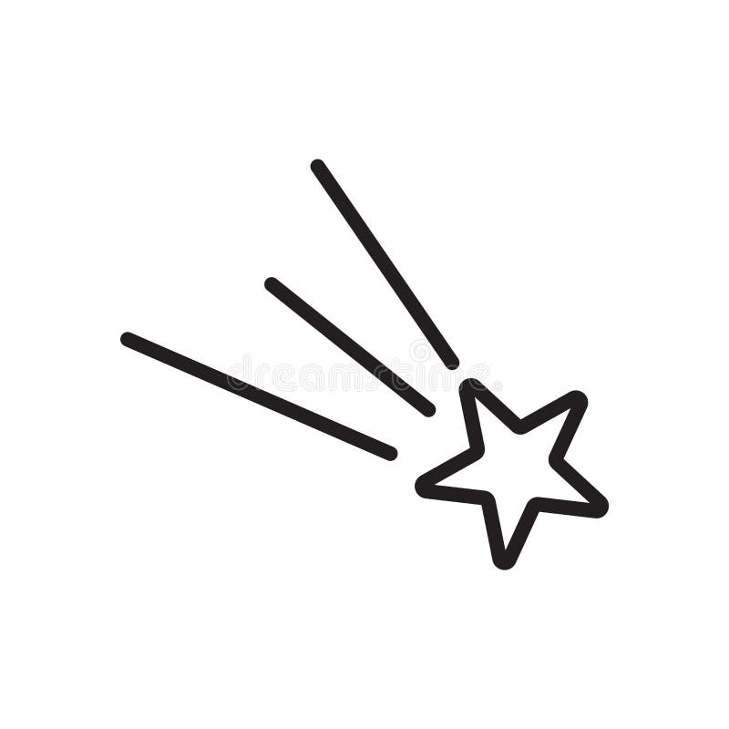 Shooting Star Cluster Clip Art