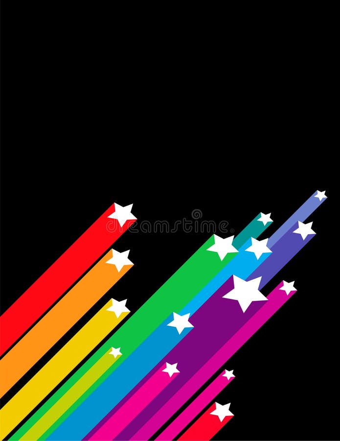 Shooting Stars Christmas Frame Stock Vector - Illustration of comet ...