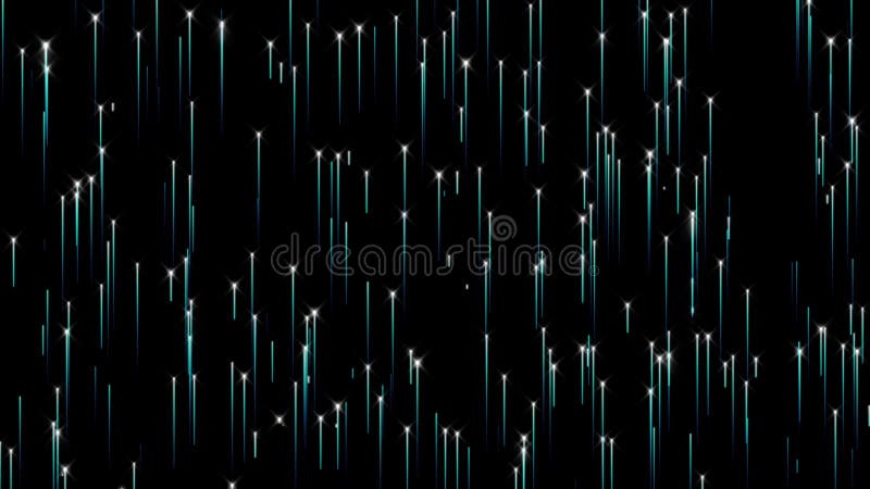 Shooting Stars Comet Trails in Beautiful Night Sky Space - Background ...