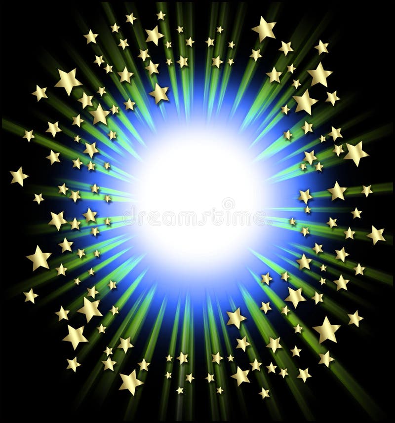 Shooting stars frame stock illustration. Illustration of party - 3127704