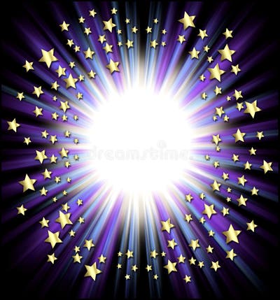 Shooting stars frame stock illustration. Illustration of fairy - 3127321