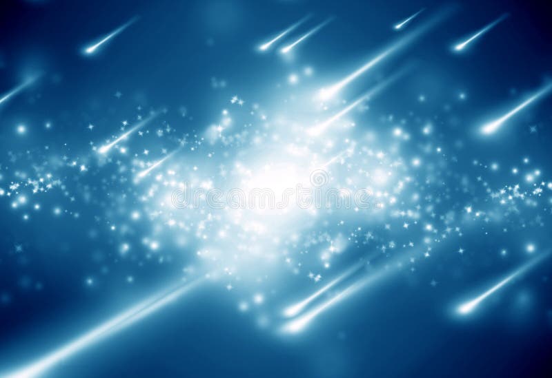 Shooting stars stock illustration. Illustration of nature - 33825861