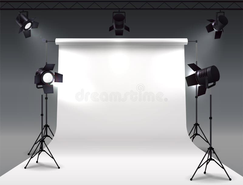 Studio Lights Stock Illustrations – 60,349 Studio Lights Stock ...