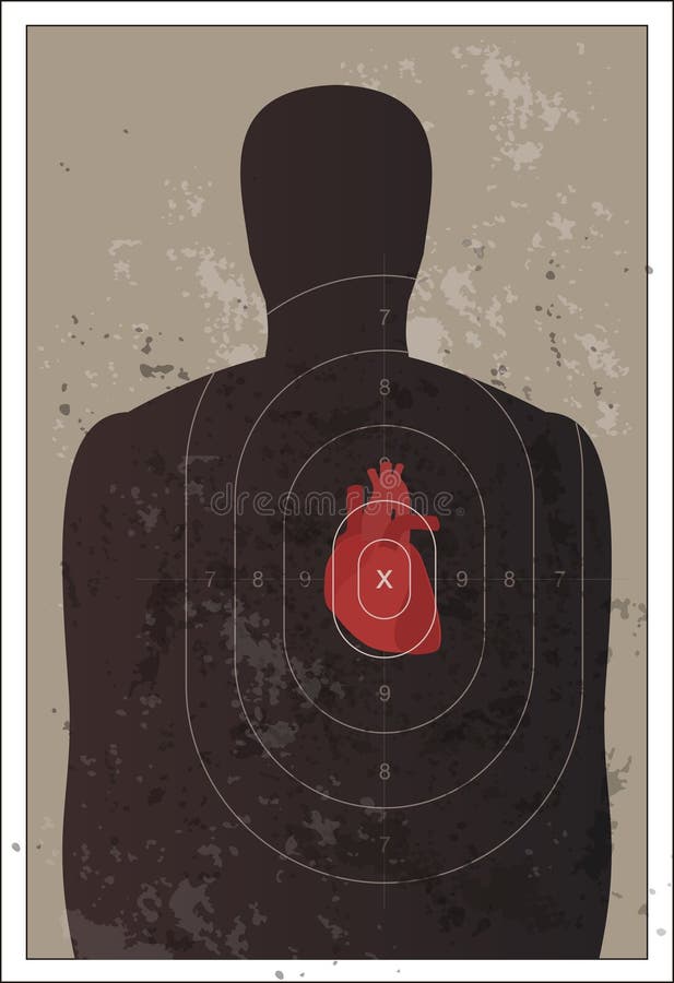 Shooting target stock illustration. Illustration of assailant - 10397530