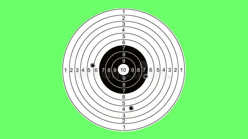 Animation of Shooting Star and Glowing Spots of Green Light on Black ...