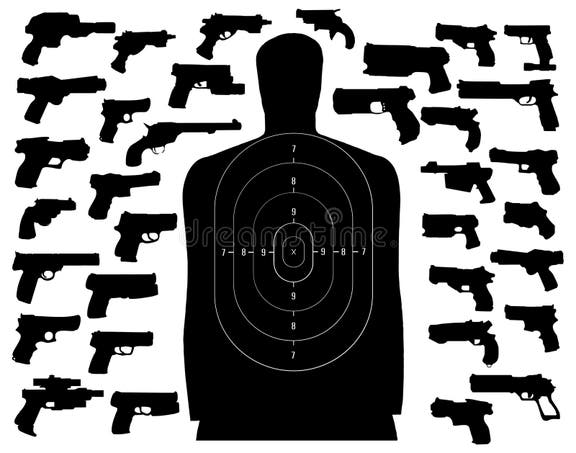Black Body Target Stock Illustrations – 1,166 Black Body Target Stock ...