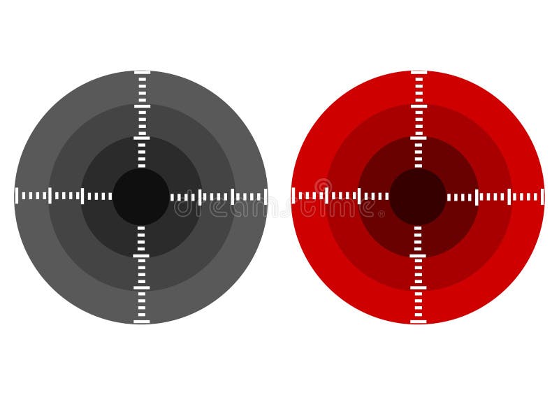 Shooting Targets and Projectiles Stock Vector - Illustration of game ...