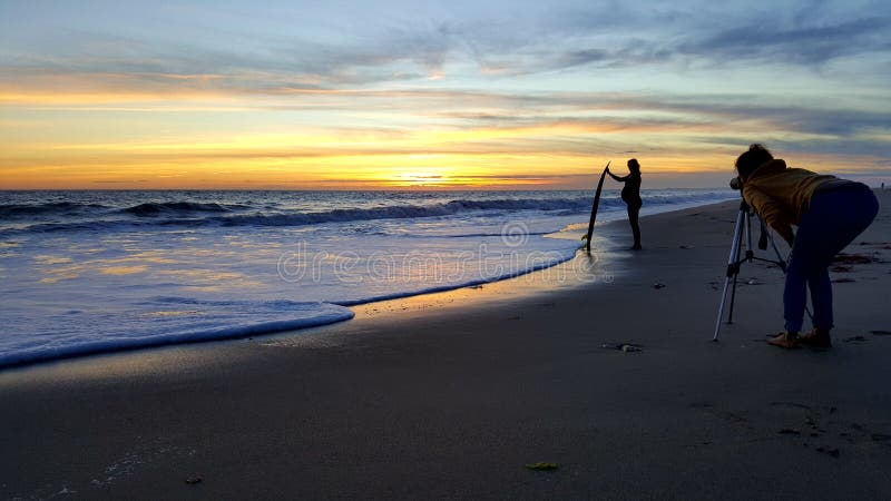 Shooting time editorial photography. Image of sunset - 131826267