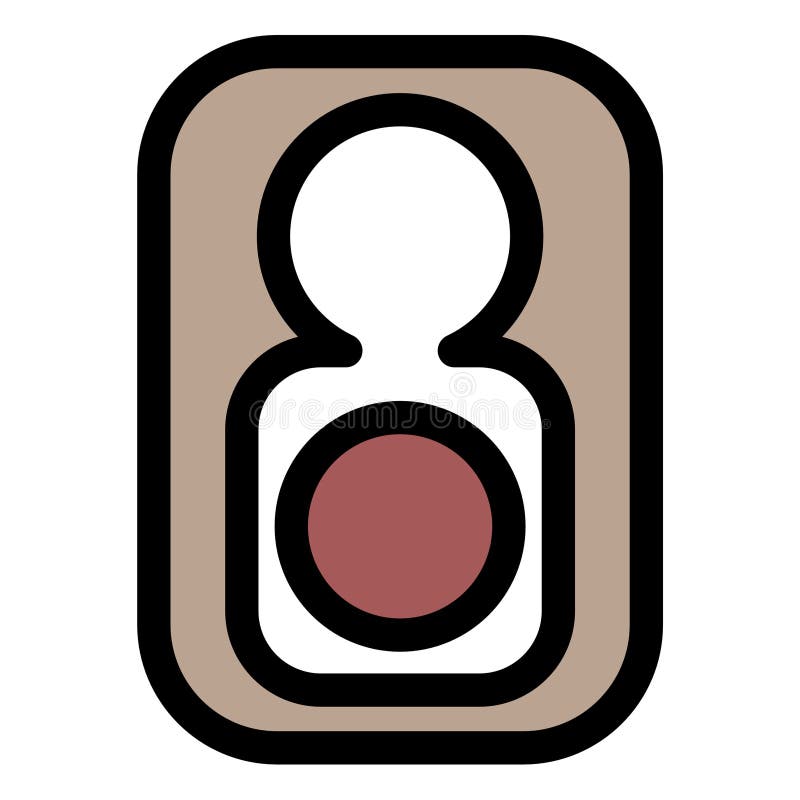 Shooting Training Target Symbol - Military Icon Stock Illustration ...