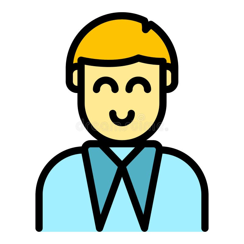 Shop Assistant Icon Color Outline Vector Stock Vector - Illustration of ... Shop Assistant Icon Color Outline Vector Stock Vector - Illustration of ...