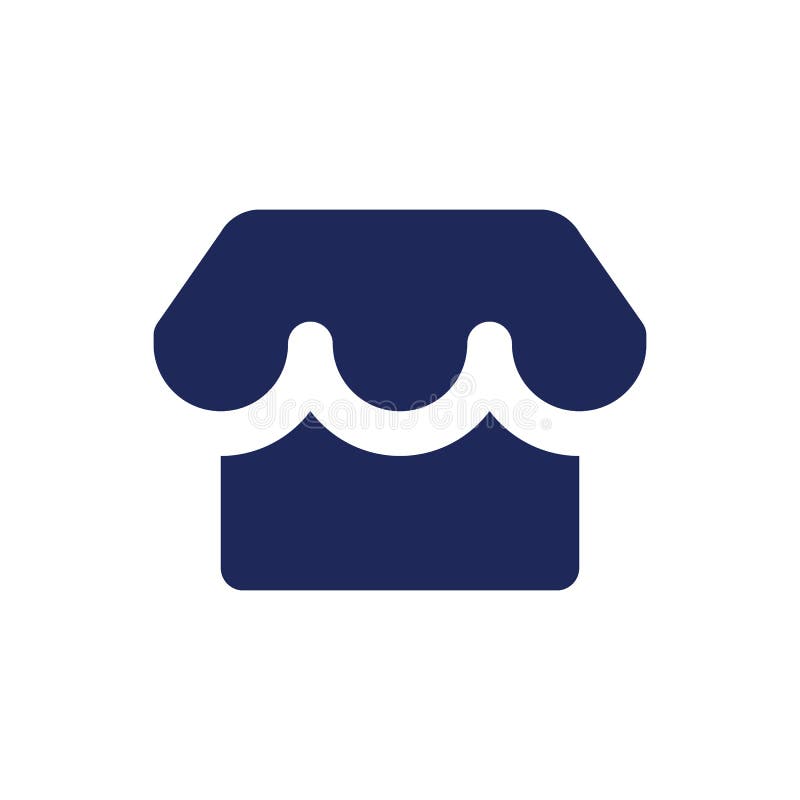 Shop black glyph ui icon stock vector. Illustration of merchandise ...